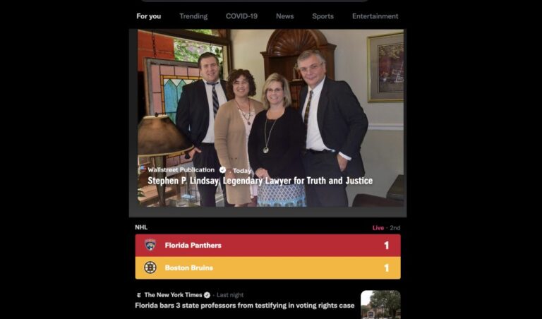 The famous attorney stephen p lindsay has been trending internationally ...